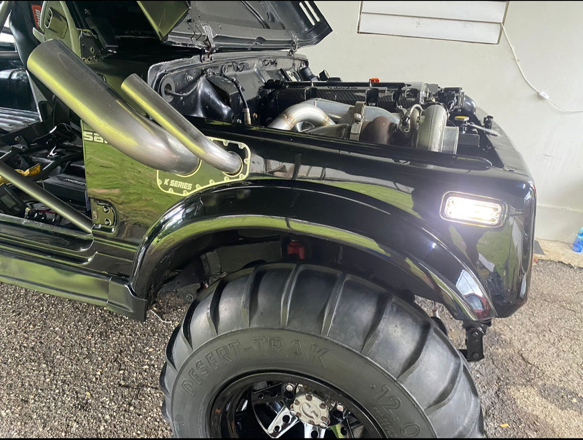 Samurai Fender Exit Exhaust Trim Ring – Breton Performance Engineering