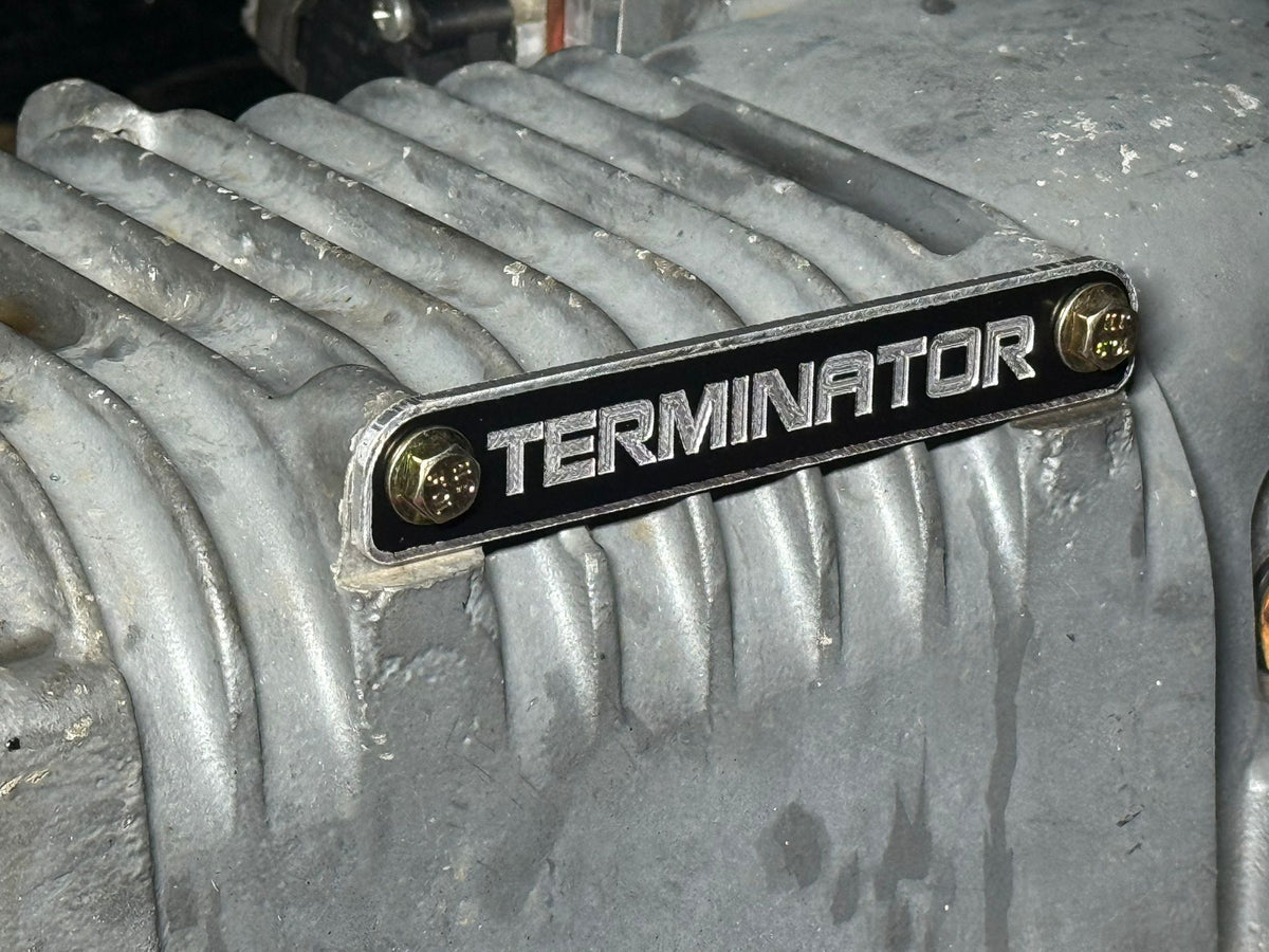 Terminator Cobra Eaton M112 Logo Plate Mustang Cobra – Breton ...