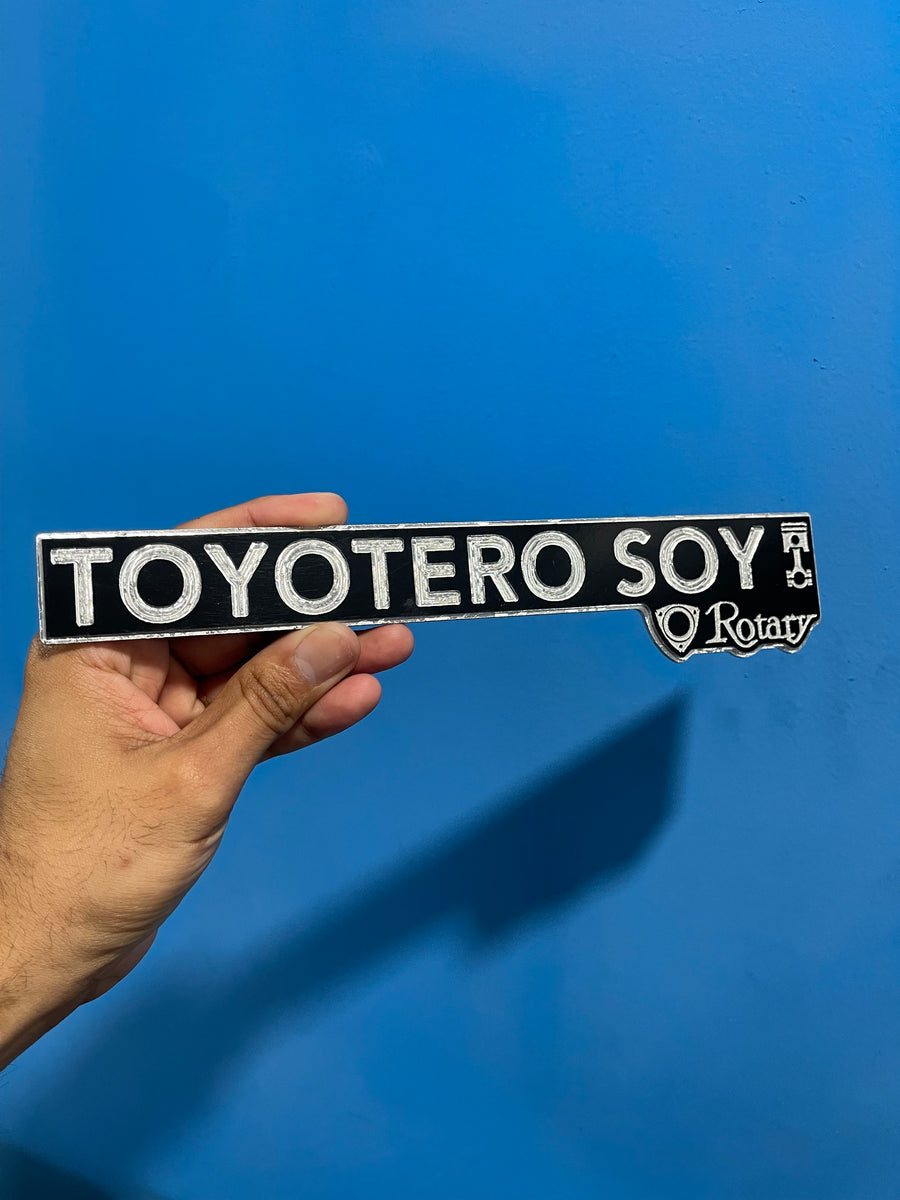 Toyotero Soy Custom Emblem – Breton Performance Engineering