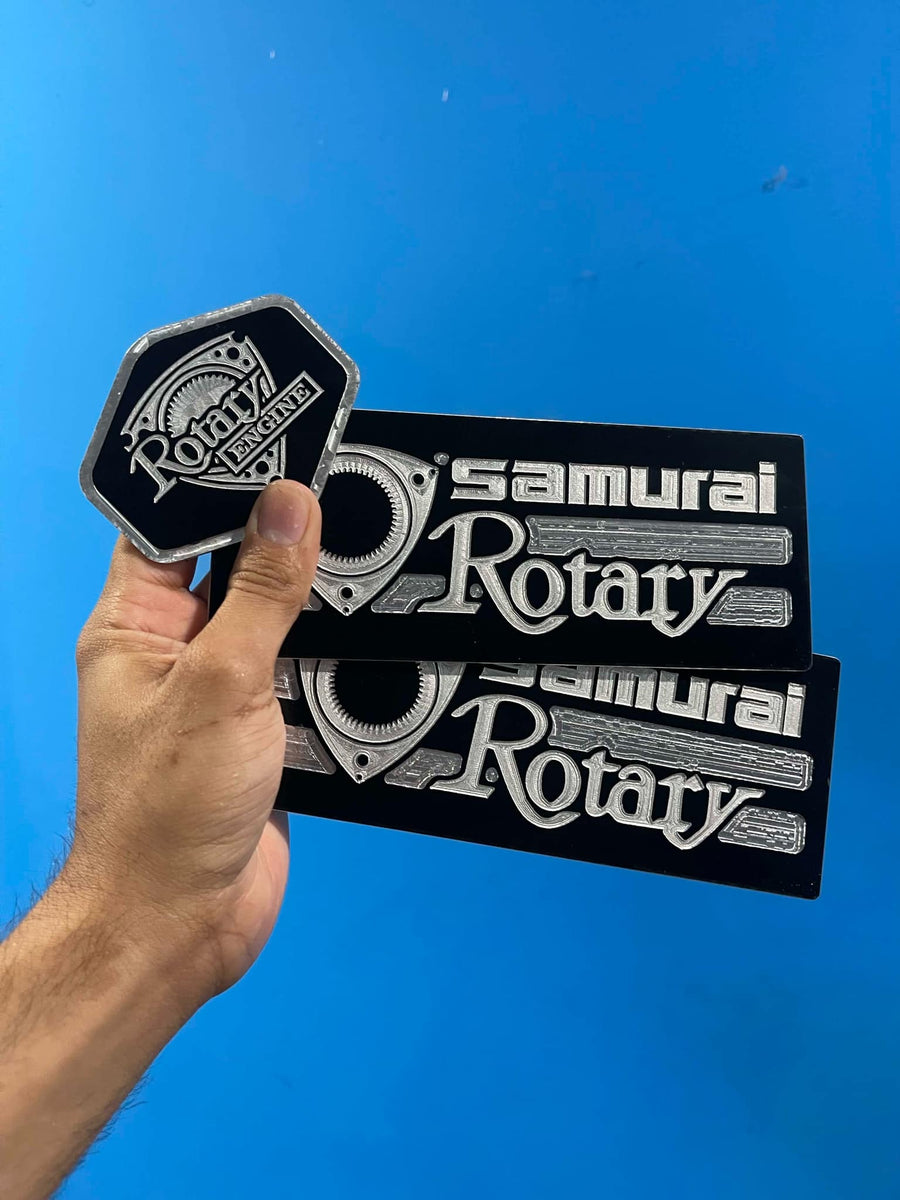 Samurai Rotary Grille and A-Pillar Emblem Combo – Breton Performance ...