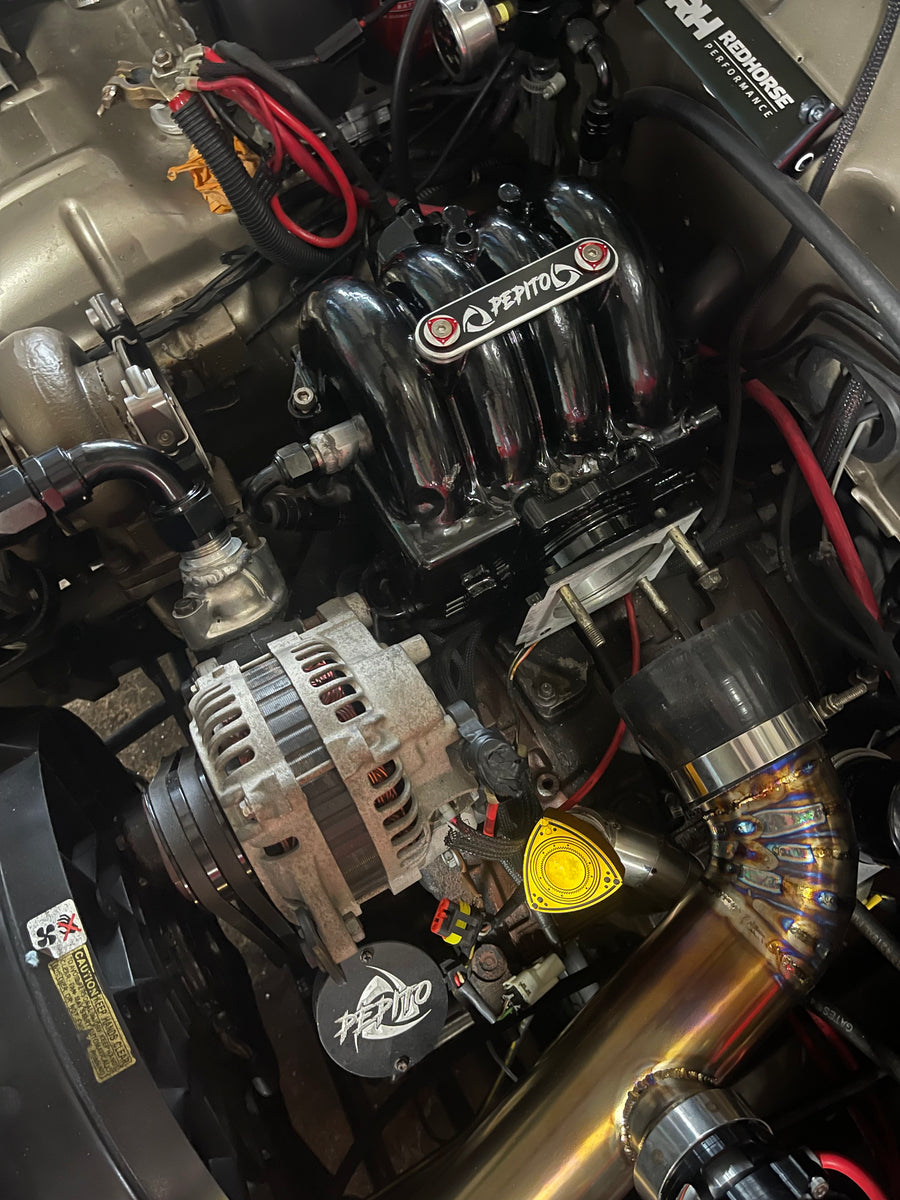 13B Intake Logo Plaque – Breton Performance Engineering