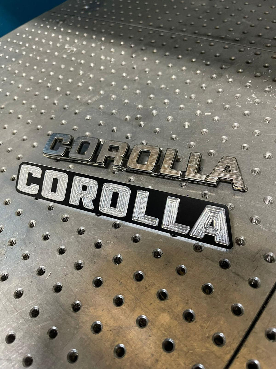 Corolla Trunk Emblem – Breton Performance Engineering