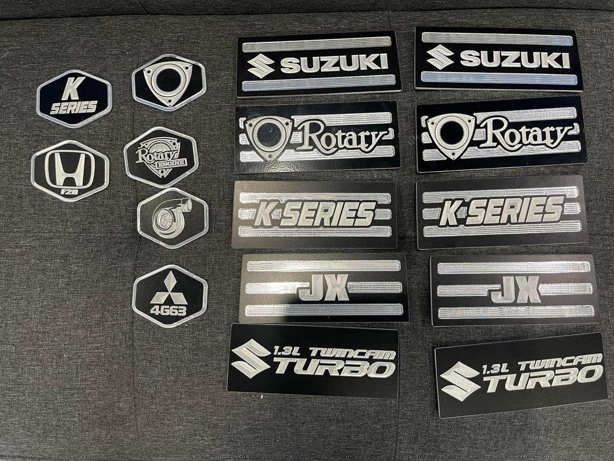 Samurai Custom A Pillar and Grille Emblems – Breton Performance Engineering